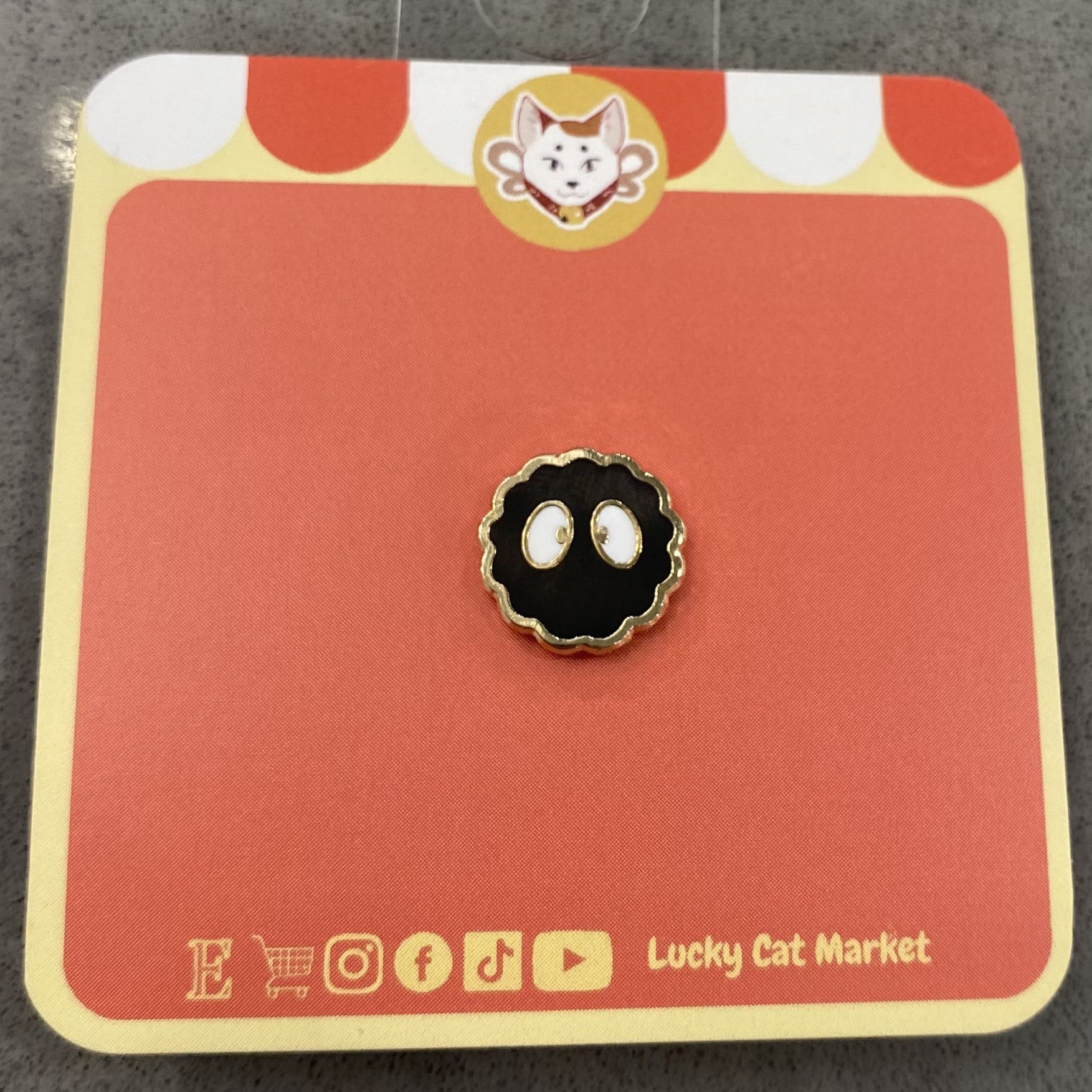 Soot Sprite Mini Pin – Beetlebug Art Collective