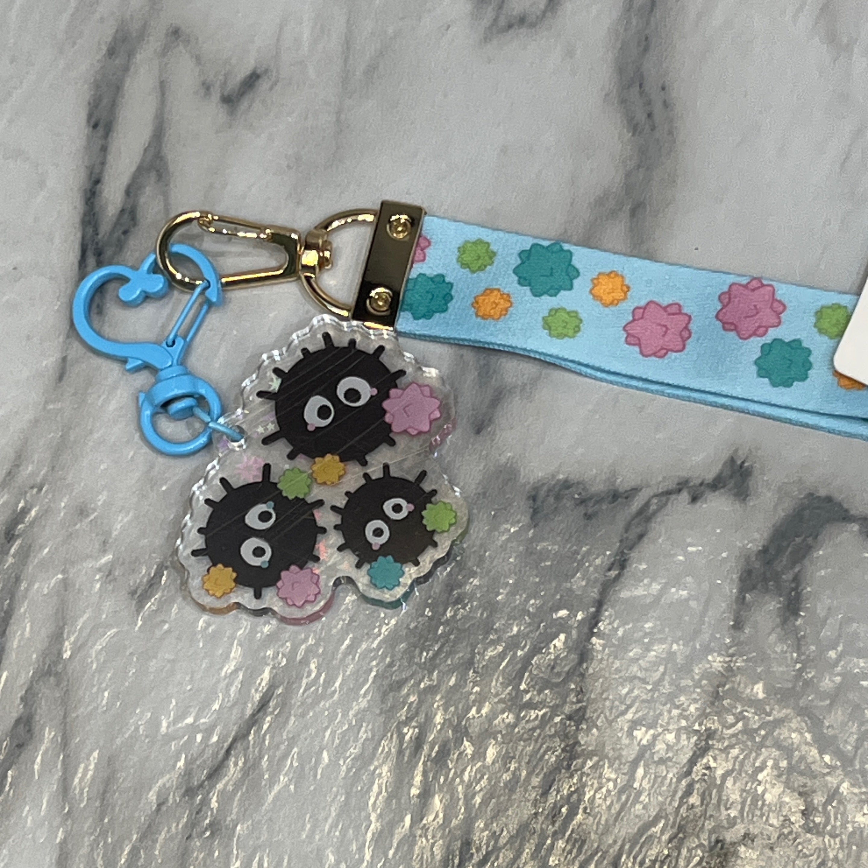 Blue Soot Sprite Lanyard – Beetlebug Art Collective