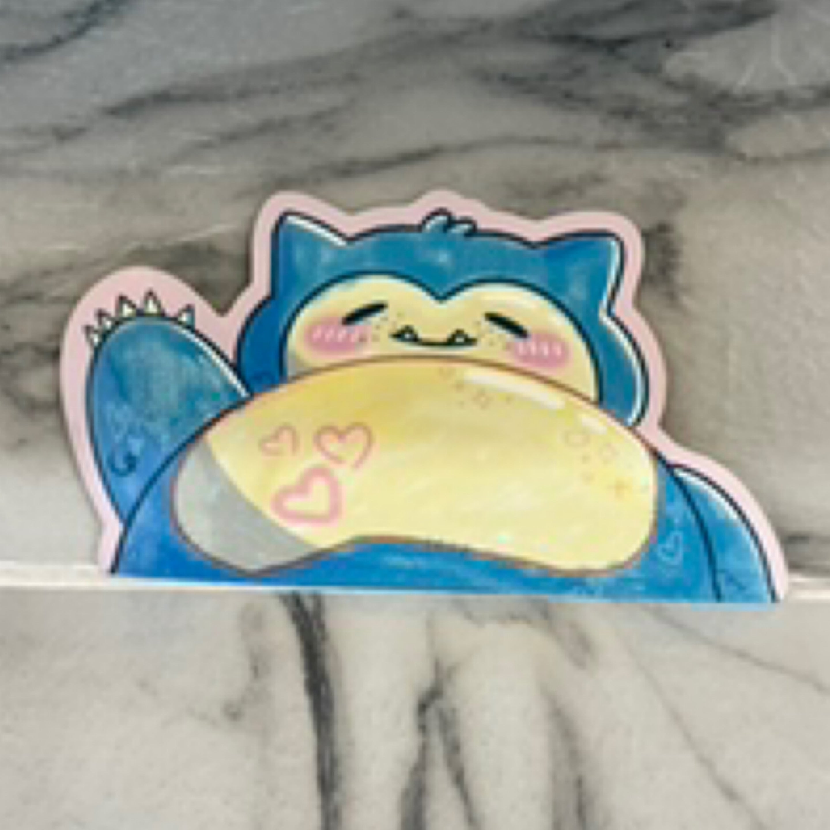 Snorlax Car Peeker – Beetlebug Art Collective