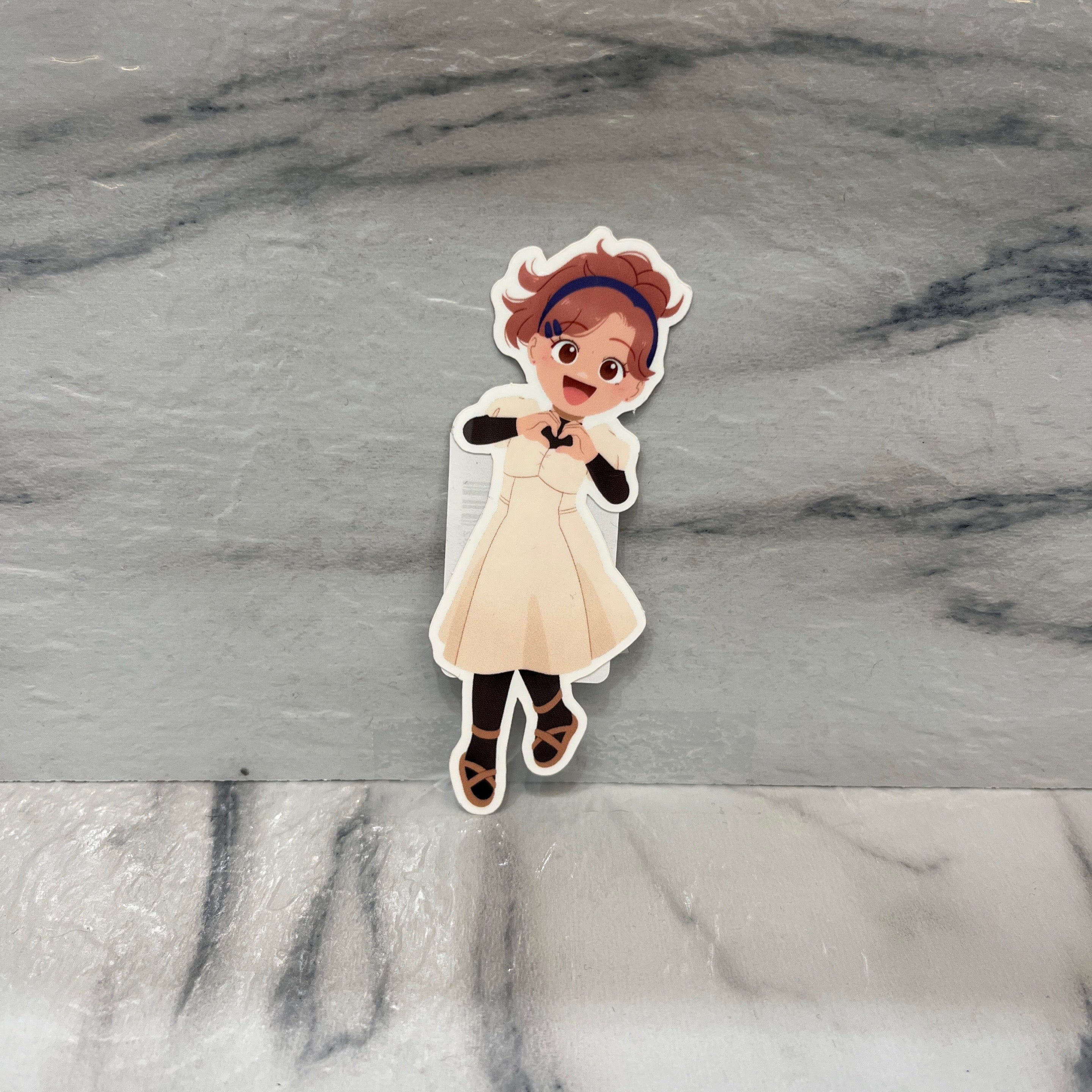 Chibi Hachi sticker – Beetlebug Art Collective